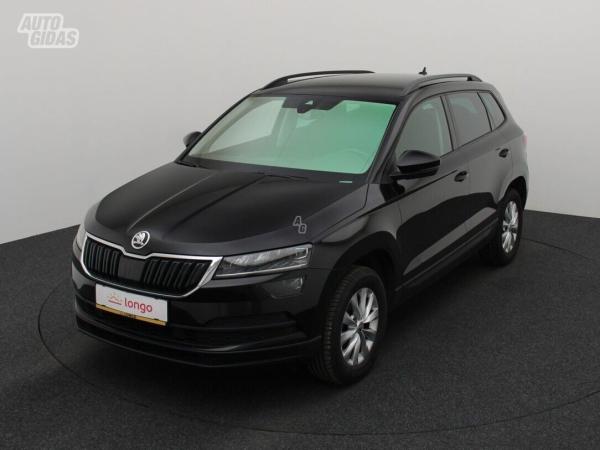 Melns Skoda Karoq 2021 Viļņa, ar dzinēja tilpumu 1.50 L un nobraukumu 209 tūkst. km par 17199 €, foto  vietnē AUTOMOTO.COM.LV