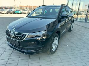Black Skoda Karoq 2021 in Kaunas, with an engine capacity of 1.50 L and mileage of 193 thousand km for 14900 €, photo  on AUTOMOTO.COM.LV