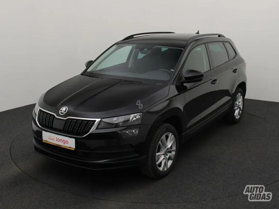 Black Skoda Karoq 2021 in Vilnius, with an engine capacity of 1.50 L and mileage of 158 thousand km for 18199 €, photo 1 on AUTOMOTO.COM.LV
