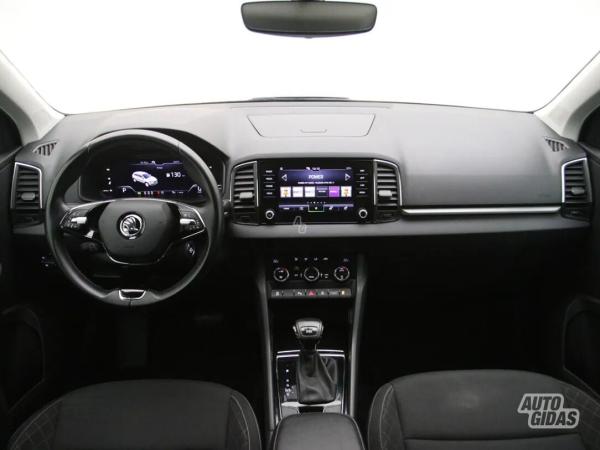 Black Skoda Karoq 2021 in Vilnius, with an engine capacity of 1.50 L and mileage of 158 thousand km for 18199 €, photo 2 on AUTOMOTO.COM.LV