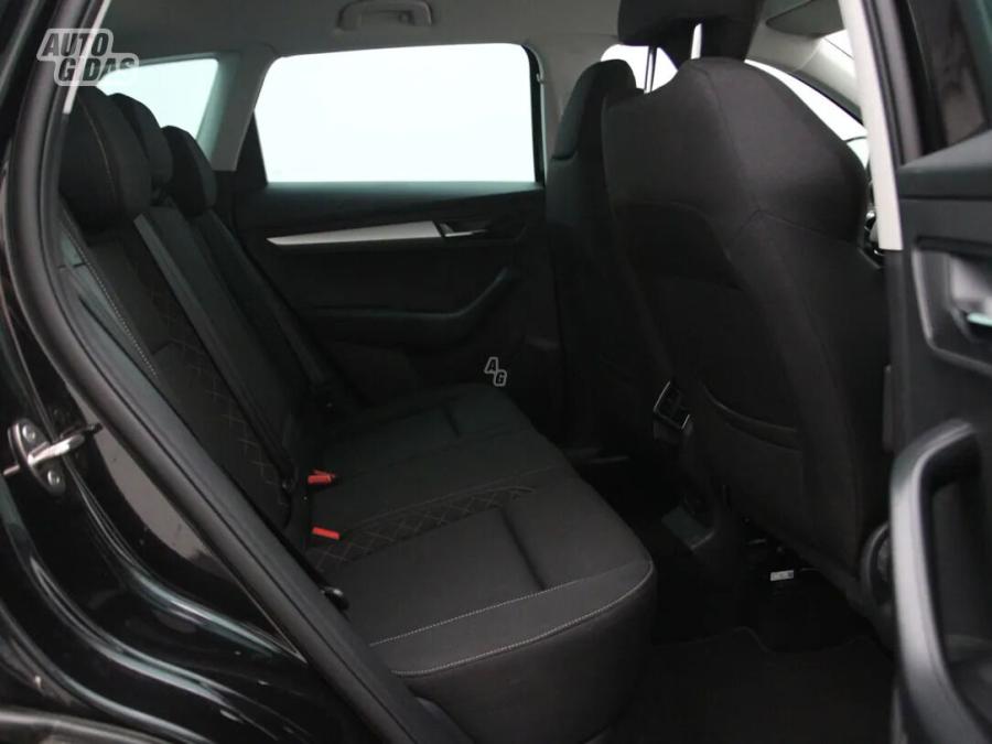 Black Skoda Karoq 2021 in Vilnius, with an engine capacity of 1.50 L and mileage of 158 thousand km for 18199 €, photo 16 on AUTOMOTO.COM.LV