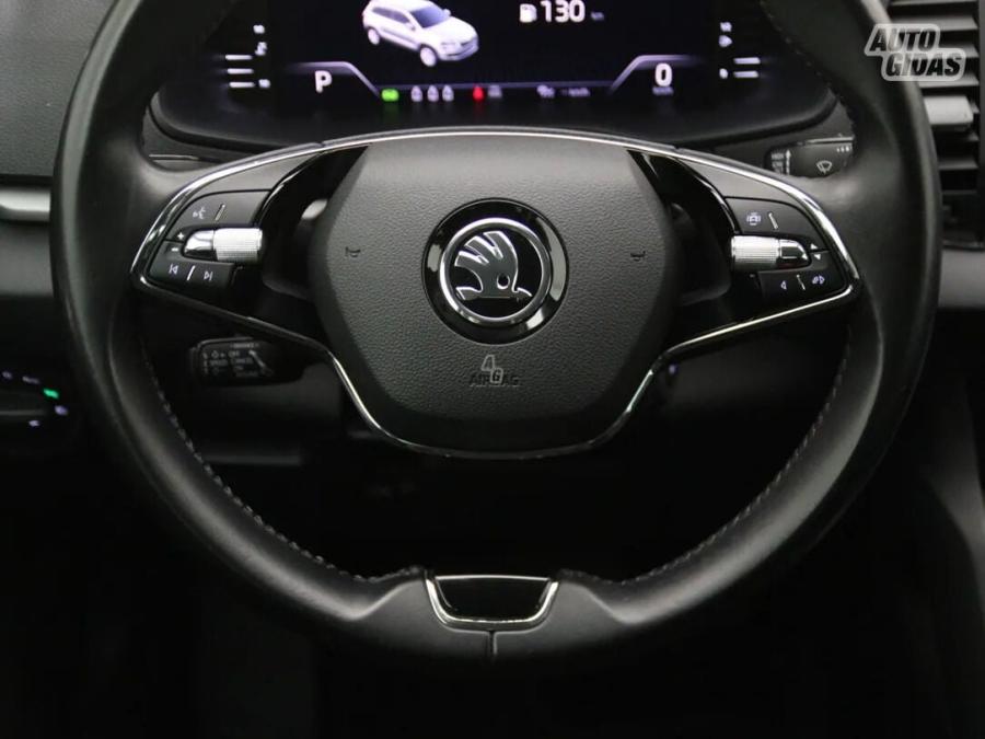 Black Skoda Karoq 2021 in Vilnius, with an engine capacity of 1.50 L and mileage of 158 thousand km for 18199 €, photo 19 on AUTOMOTO.COM.LV