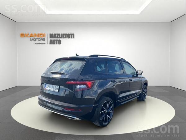 Черный Шкода Karoq 2021 в Рига, объемом двигателя 1.50 л и пробегом 90 тыс. км за 21490 €, фото 6 на AUTOMOTO.COM.LV