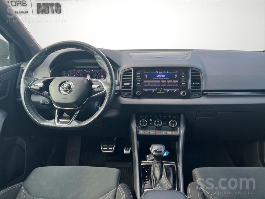 Черный Шкода Karoq 2021 в Рига, объемом двигателя 1.50 л и пробегом 90 тыс. км за 21490 €, фото 15 на AUTOMOTO.COM.LV