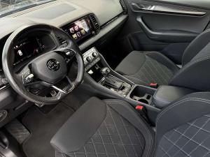 Black Skoda Karoq 2021 in Vilnius, with an engine capacity of 1.50 L and mileage of 204 thousand km for 18990 €, photo 20 on AUTOMOTO.COM.LV