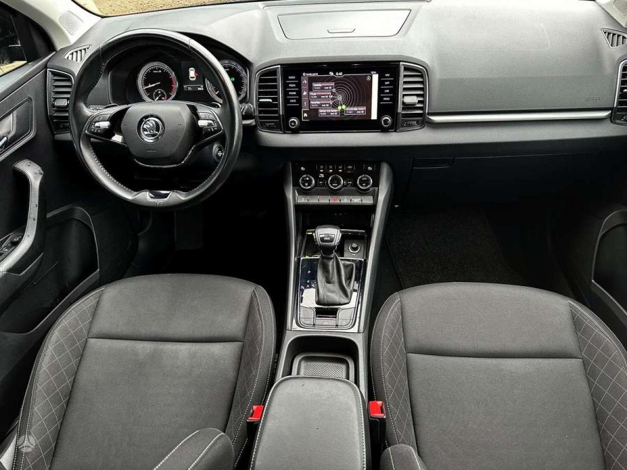 Melns Skoda Karoq 2021 Kauņa, ar dzinēja tilpumu 1.50 L un nobraukumu 185 tūkst. km par 15600 €, foto 6 vietnē AUTOMOTO.COM.LV