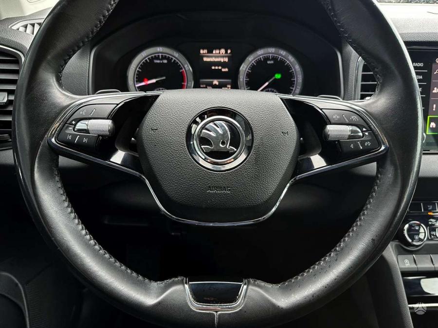 Melns Skoda Karoq 2021 Kauņa, ar dzinēja tilpumu 1.50 L un nobraukumu 185 tūkst. km par 15600 €, foto 7 vietnē AUTOMOTO.COM.LV