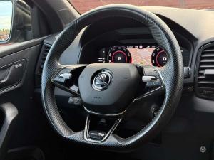 Black Skoda Karoq 2021 in Siauliai, with an engine capacity of 1.50 L and mileage of 215 thousand km for 18390 €, photo 15 on AUTOMOTO.COM.LV