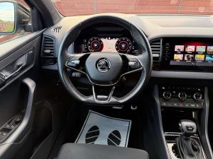 Black Skoda Karoq 2021 in Siauliai, with an engine capacity of 1.50 L and mileage of 215 thousand km for 18390 €, photo 15 on AUTOMOTO.COM.LV