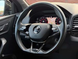 Black Skoda Karoq 2021 in Siauliai, with an engine capacity of 1.50 L and mileage of 215 thousand km for 18390 €, photo 16 on AUTOMOTO.COM.LV