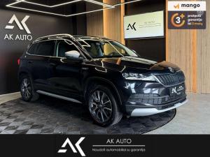 Black Skoda Karoq 2021 in Kaunas, with an engine capacity of 1.97 L and mileage of 174 thousand km for 20990 €, photo  on AUTOMOTO.COM.LV