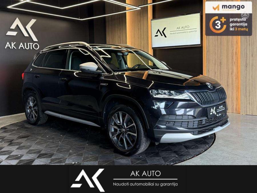 Черный Шкода Karoq 2021 в Каунас, объемом двигателя 1.97 л и пробегом 174 тыс. км за 20990 €, фото 1 на AUTOMOTO.COM.LV