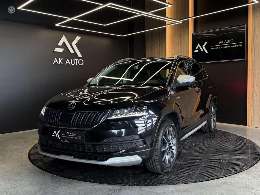 Черный Шкода Karoq 2021 в Каунас, объемом двигателя 1.97 л и пробегом 174 тыс. км за 20990 €, фото 6 на AUTOMOTO.COM.LV