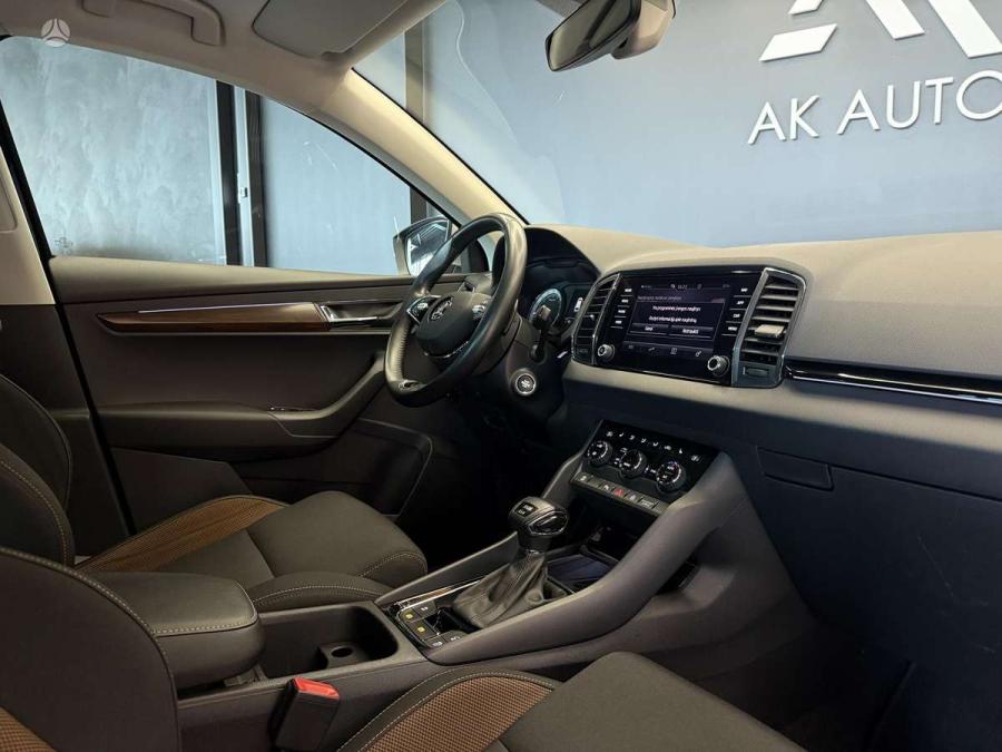 Черный Шкода Karoq 2021 в Каунас, объемом двигателя 1.97 л и пробегом 174 тыс. км за 20990 €, фото 18 на AUTOMOTO.COM.LV