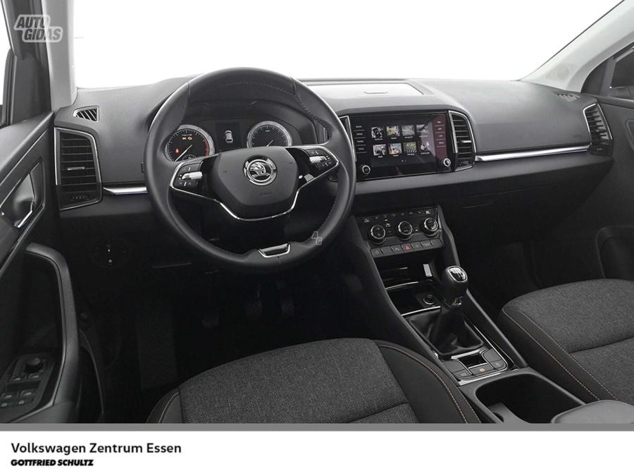 Black Skoda Karoq 2022 in Kaunas, with an engine capacity of 1.00 L and mileage of 34 thousand km for 25449 €, photo 12 on AUTOMOTO.COM.LV
