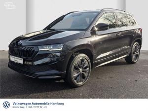 Melns Skoda Karoq 2022 Kauņa, ar dzinēja tilpumu 1.50 L un nobraukumu 53 tūkst. km par 33209 €, foto  vietnē AUTOMOTO.COM.LV