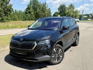 Black Skoda Karoq 2022 in Taurage, with an engine capacity of 1.97 L and mileage of 200 thousand km for 17900 €, photo  on AUTOMOTO.COM.LV
