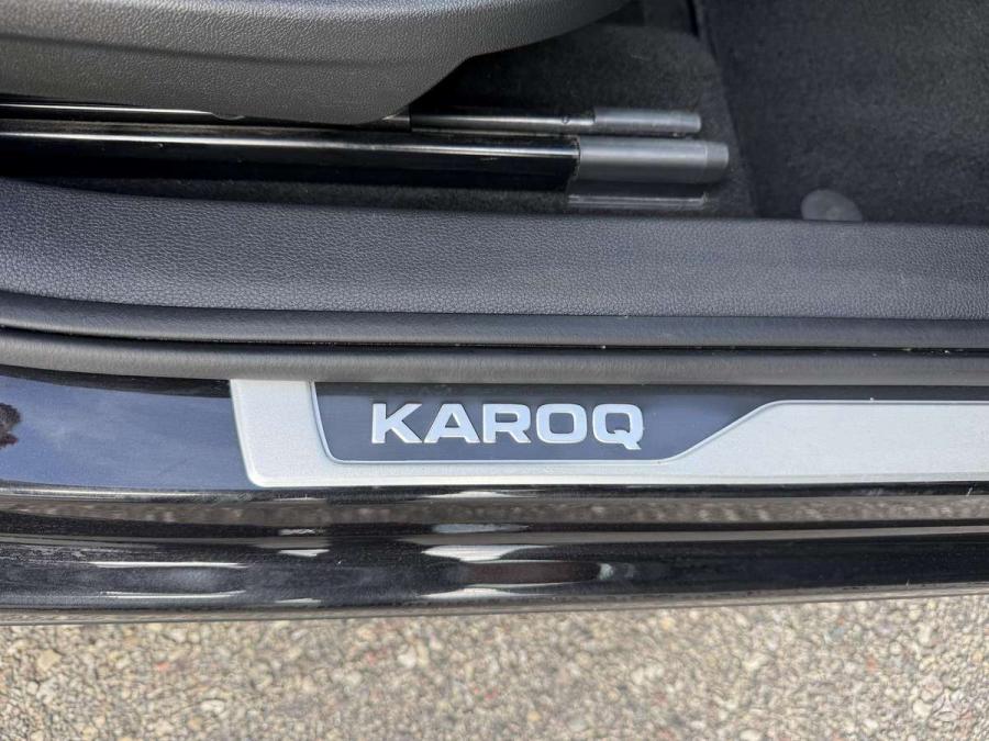 Черный Шкода Karoq 2022 в Вильнюс, объемом двигателя 1.97 л и пробегом 180 тыс. км за 16999 €, фото 22 на AUTOMOTO.COM.LV