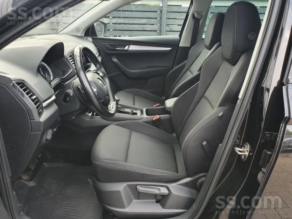 Black Skoda Karoq 2022 in Riga, with an engine capacity of 1.50 L and mileage of 112 thousand km for 19900 €, photo 8 on AUTOMOTO.COM.LV