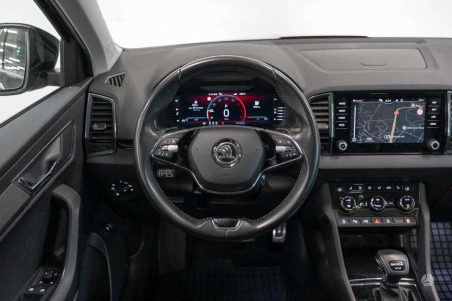 Melns Skoda Karoq 2022 Viļņa, ar dzinēja tilpumu 2.00 L un nobraukumu 147 tūkst. km par 24100 €, foto 10 vietnē AUTOMOTO.COM.LV