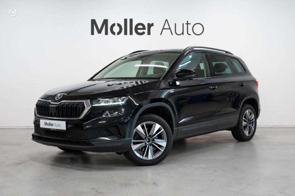 Black Skoda Karoq 2022 in Vilnius, with an engine capacity of 2.00 L and mileage of 160 thousand km for 19000 €, photo 1 on AUTOMOTO.COM.LV