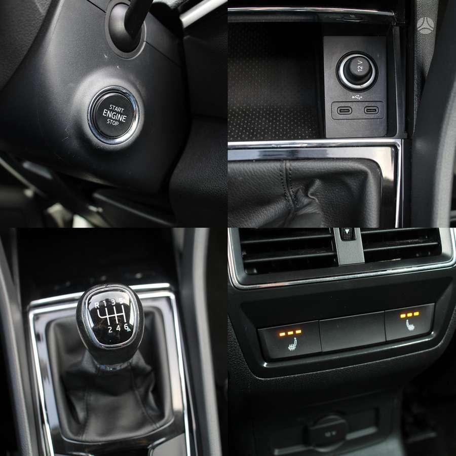 Melns Skoda Karoq 2022 Viļņa, ar dzinēja tilpumu 1.50 L un nobraukumu 125 tūkst. km par 17250 €, foto 13 vietnē AUTOMOTO.COM.LV