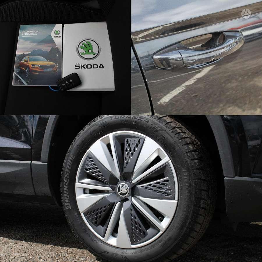 Melns Skoda Karoq 2022 Viļņa, ar dzinēja tilpumu 1.50 L un nobraukumu 125 tūkst. km par 17250 €, foto 18 vietnē AUTOMOTO.COM.LV