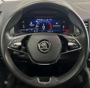 Black Skoda Karoq 2022 in Kaunas, with an engine capacity of 1.97 L and mileage of 144 thousand km for 19500 €, photo 17 on AUTOMOTO.COM.LV