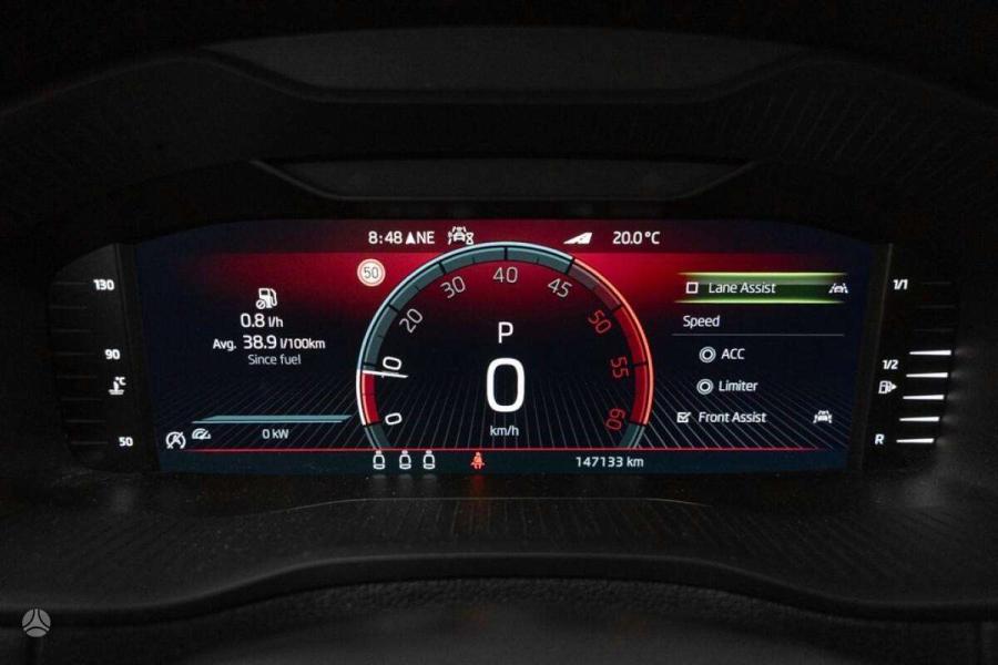 Черный Шкода Karoq 2022 в Вильнюс, объемом двигателя 2.00 л и пробегом 147 тыс. км за 22500 €, фото 12 на AUTOMOTO.COM.LV