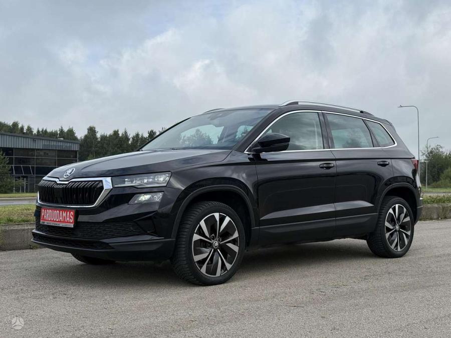 Melns Skoda Karoq 2022 Panevēža, ar dzinēja tilpumu 1.97 L un nobraukumu 128 tūkst. km par 20800 €, foto 5 vietnē AUTOMOTO.COM.LV
