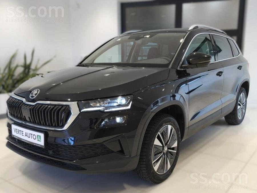 Melns Skoda Karoq 2023 Rīga, ar dzinēja tilpumu 1.50 L un nobraukumu 27 tūkst. km par 23990 €, foto 3 vietnē AUTOMOTO.COM.LV