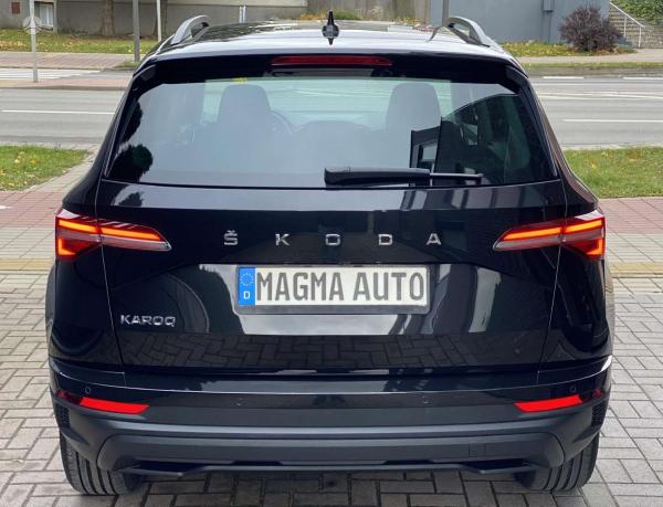 Black Skoda Karoq 2023 in Marijampole, with an engine capacity of 1.97 L and mileage of 55 thousand km for 23950 €, photo 11 on AUTOMOTO.COM.LV
