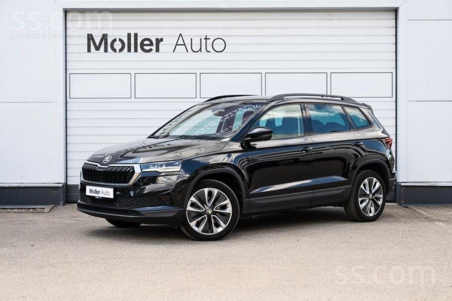 Melns Skoda Karoq 2023 Rīga, ar dzinēja tilpumu 2.00 L un nobraukumu 148 tūkst. km par 22950 €, foto 1 vietnē AUTOMOTO.COM.LV