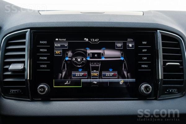 Melns Skoda Karoq 2023 Rīga, ar dzinēja tilpumu 2.00 L un nobraukumu 148 tūkst. km par 22950 €, foto 10 vietnē AUTOMOTO.COM.LV
