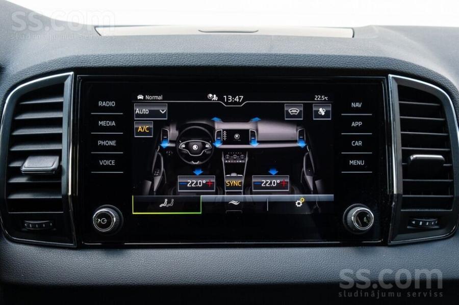 Melns Skoda Karoq 2023 Rīga, ar dzinēja tilpumu 2.00 L un nobraukumu 148 tūkst. km par 22950 €, foto 11 vietnē AUTOMOTO.COM.LV