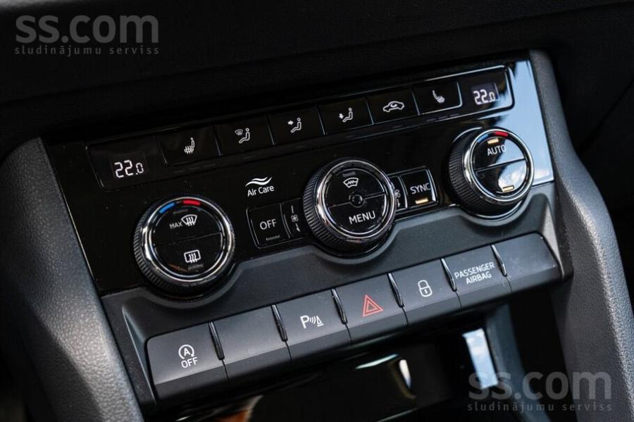 Melns Skoda Karoq 2023 Rīga, ar dzinēja tilpumu 2.00 L un nobraukumu 148 tūkst. km par 22950 €, foto 14 vietnē AUTOMOTO.COM.LV