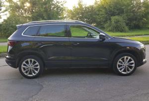 Black Skoda Karoq 2023 in Siauliai, with an engine capacity of 1.97 L and mileage of 178 thousand km for 17700 €, photo 6 on AUTOMOTO.COM.LV