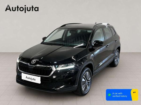 Melns Skoda Karoq 2023 Kauņa, ar dzinēja tilpumu 1.97 L un nobraukumu 162 tūkst. km par 18900 €, foto 1 vietnē AUTOMOTO.COM.LV