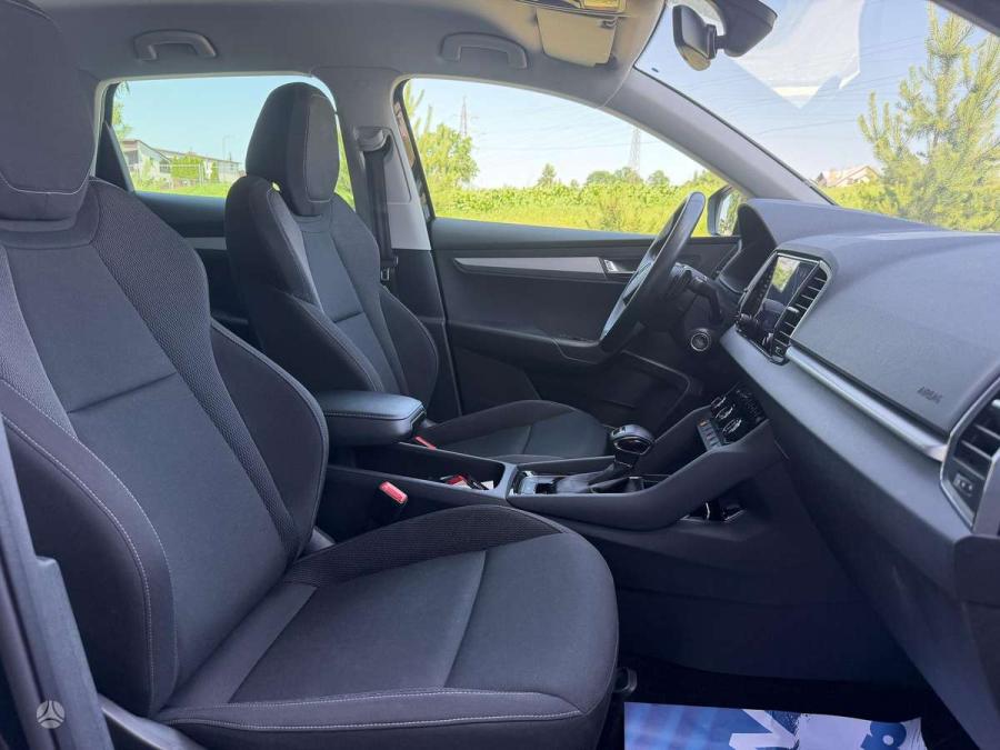 Melns Skoda Karoq 2023 Kauņa, ar dzinēja tilpumu 1.50 L un nobraukumu 169 tūkst. km par 19900 €, foto 17 vietnē AUTOMOTO.COM.LV