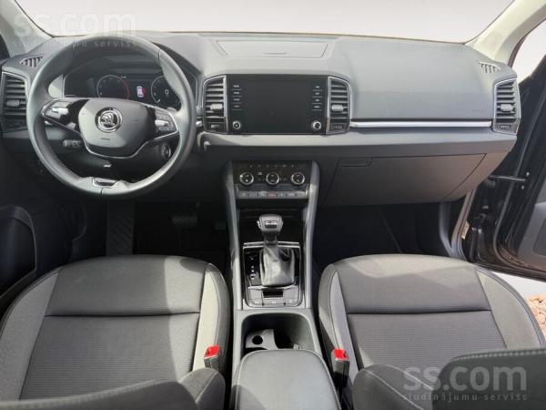Melns Skoda Karoq 2023 Rīga, ar dzinēja tilpumu 2.00 L un nobraukumu 100 tūkst. km par 22000 €, foto 8 vietnē AUTOMOTO.COM.LV