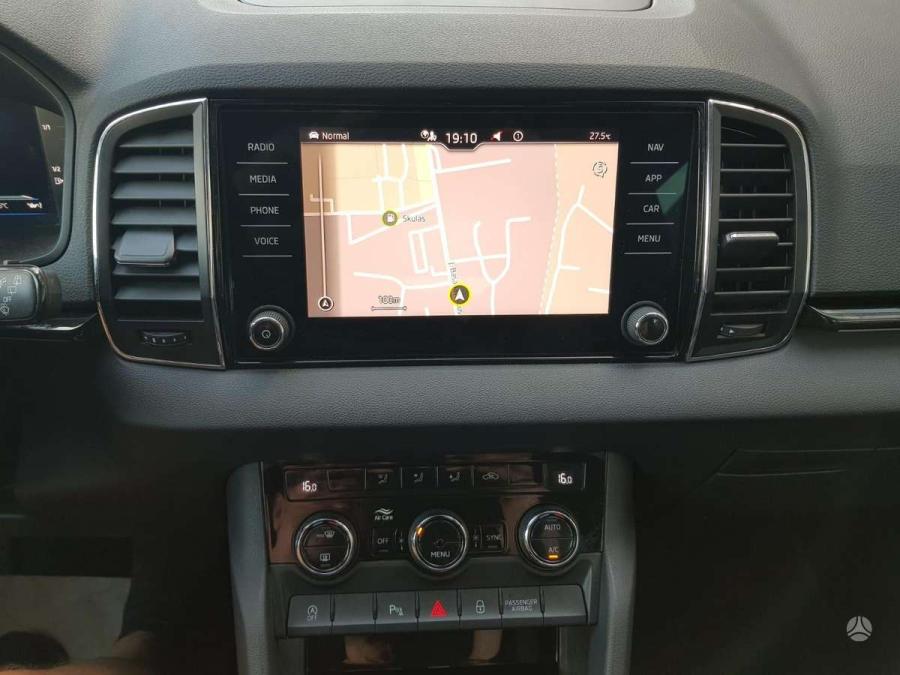 Melns Skoda Karoq 2023 Šauļi, ar dzinēja tilpumu 1.97 L un nobraukumu 178 tūkst. km par 17200 €, foto 17 vietnē AUTOMOTO.COM.LV