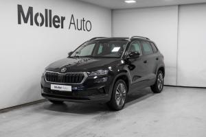 Melns Skoda Karoq 2023 Viļņa, ar dzinēja tilpumu 1.50 L un nobraukumu 153 tūkst. km par 21500 €, foto  vietnē AUTOMOTO.COM.LV