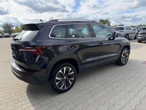 Black Skoda Karoq 2023 in Siauliai, with an engine capacity of 1.50 L and mileage of 165 thousand km for 21490 €, photo 8 on AUTOMOTO.COM.LV
