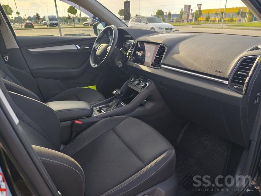 Melns Skoda Karoq 2024 Rīga, ar dzinēja tilpumu 1.50 L un nobraukumu 40 tūkst. km par 24500 €, foto 12 vietnē AUTOMOTO.COM.LV