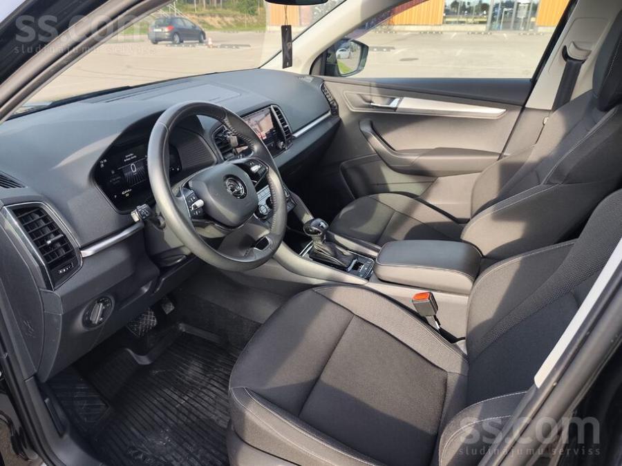 Melns Skoda Karoq 2024 Rīga, ar dzinēja tilpumu 1.50 L un nobraukumu 40 tūkst. km par 24500 €, foto 15 vietnē AUTOMOTO.COM.LV