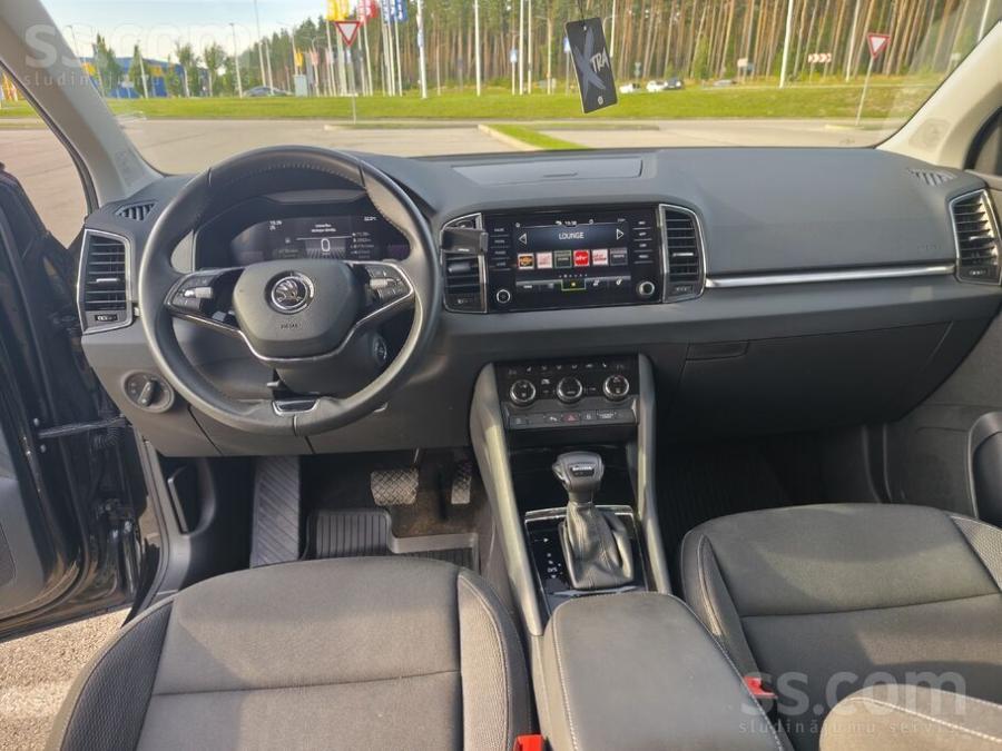 Melns Skoda Karoq 2024 Rīga, ar dzinēja tilpumu 1.50 L un nobraukumu 40 tūkst. km par 24500 €, foto 16 vietnē AUTOMOTO.COM.LV