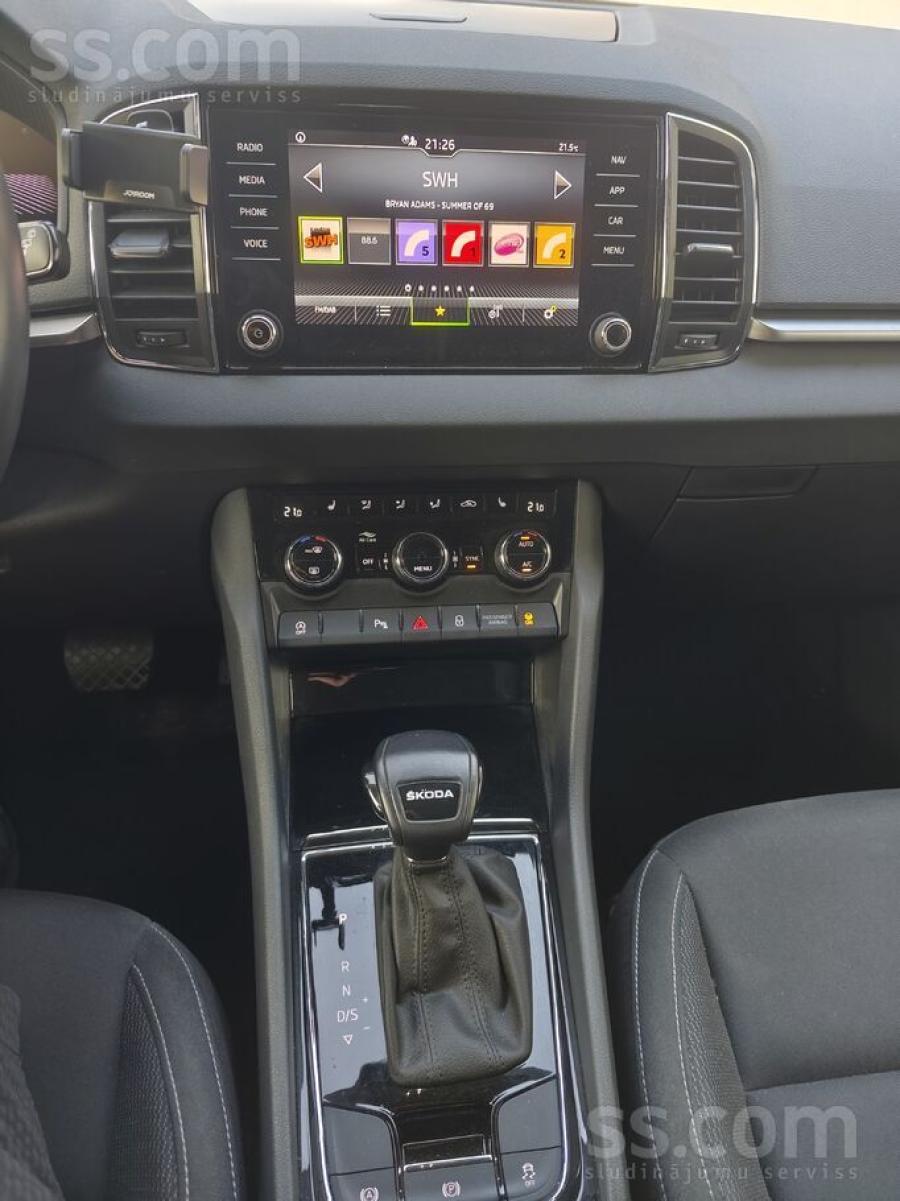 Melns Skoda Karoq 2024 Rīga, ar dzinēja tilpumu 1.50 L un nobraukumu 40 tūkst. km par 24500 €, foto 26 vietnē AUTOMOTO.COM.LV
