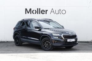 Black Skoda Karoq 2024 in Riga, with an engine capacity of 1.50 L and mileage of 41 thousand km for 23950 €, photo 3 on AUTOMOTO.COM.LV