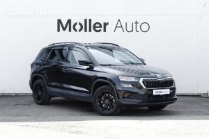 Black Skoda Karoq 2024 in Riga, with an engine capacity of 1.50 L and mileage of 41 thousand km for 23950 €, photo 3 on AUTOMOTO.COM.LV