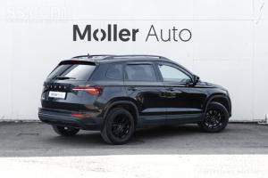 Black Skoda Karoq 2024 in Riga, with an engine capacity of 1.50 L and mileage of 41 thousand km for 23950 €, photo 5 on AUTOMOTO.COM.LV